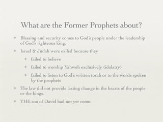 Introduction to the Latter Prophets | PDF