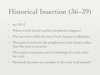 The Latter Prophets - Isaiah | PDF