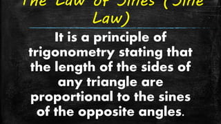 The Law of Sines | PPTX