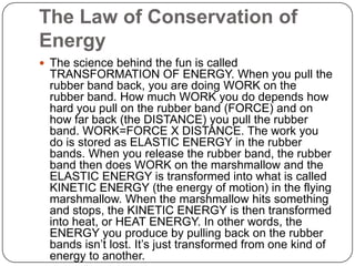The law of conservation of energy | PPTX | Physics | Science
