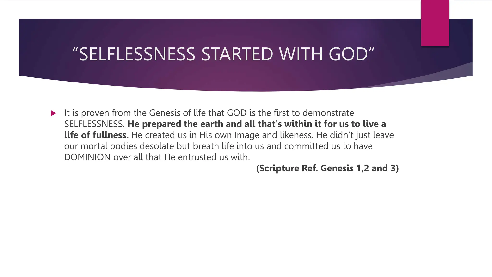 The law OF CONTRIBUTION- SELFLESS MAN.pptx