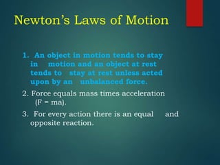 The Law of Inertia (The 3 Laws of Motion).ppt