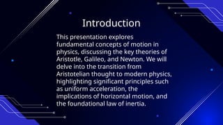 The law of physics are universal presentation | PPTX