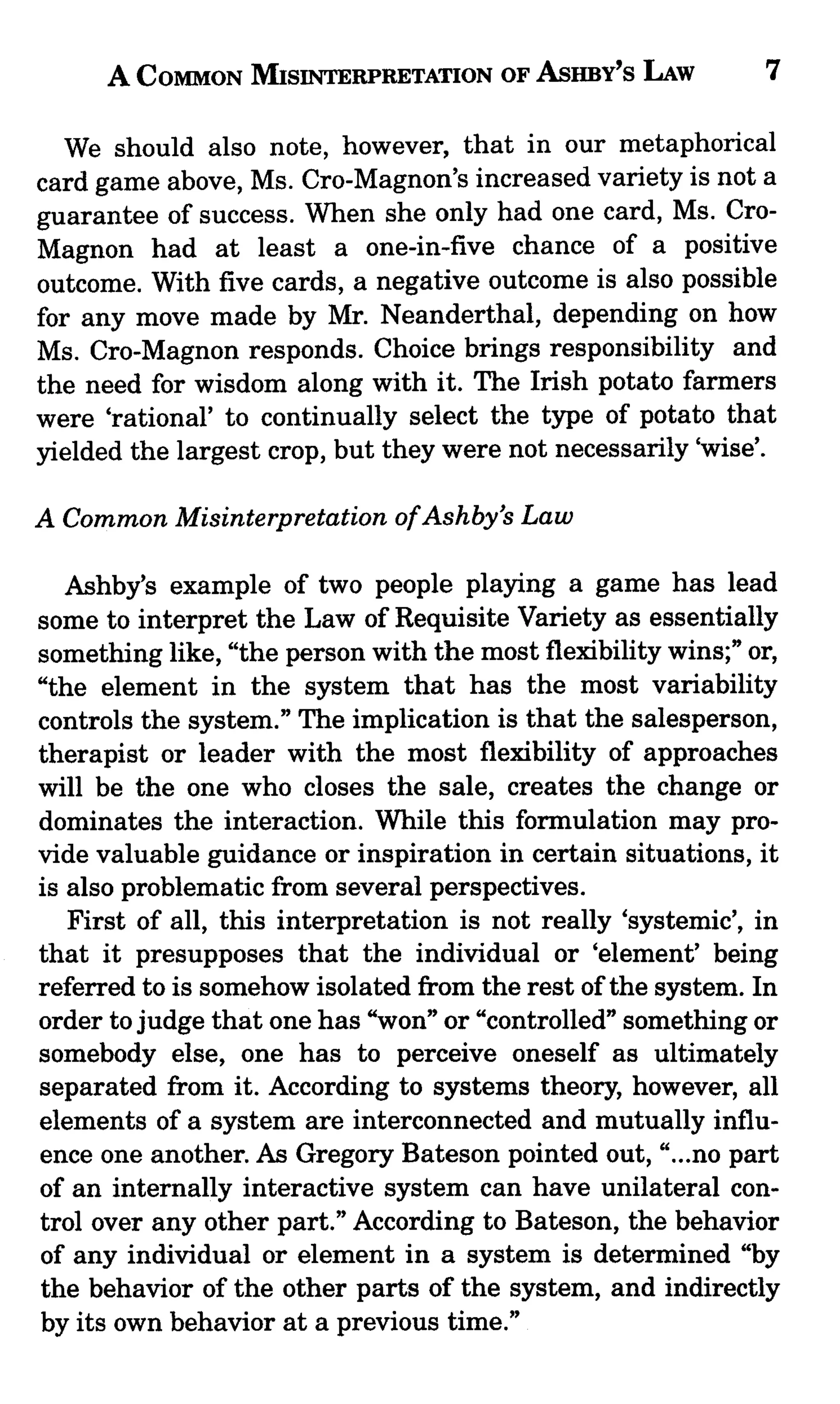 The law of requisite variety dilts | PDF