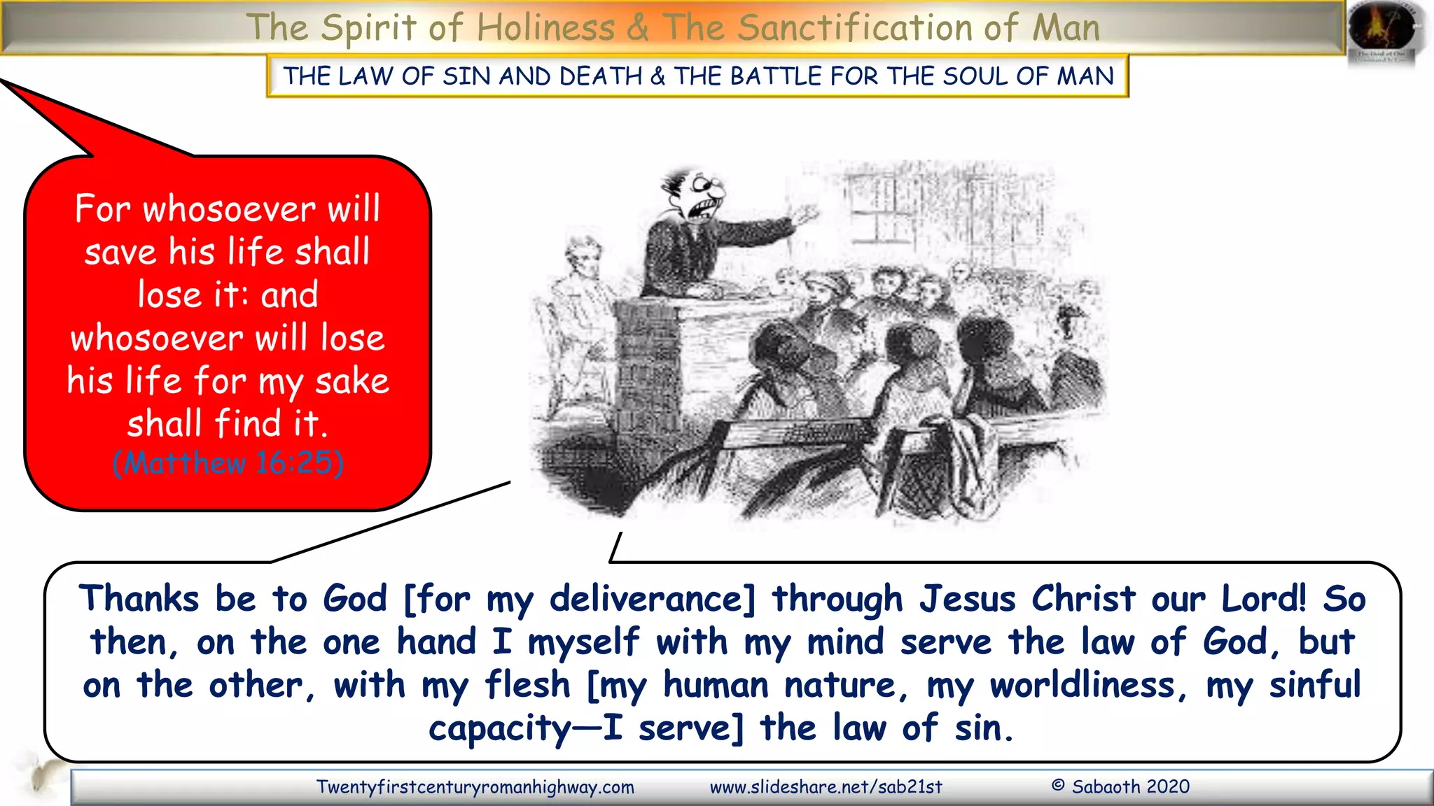 The law of sin and death | PPT | Free download