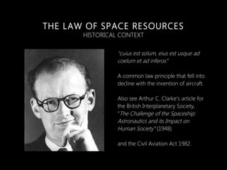 The Law of Space Resources | PPT