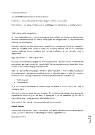 The law of state responsibility - international law | DOCX
