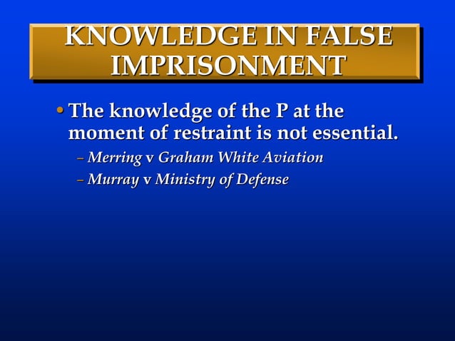 The law of tort power point slides.ppt