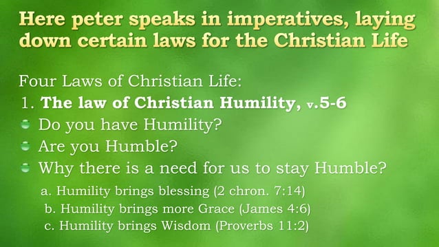 The Laws of the Christian Life | PPTX