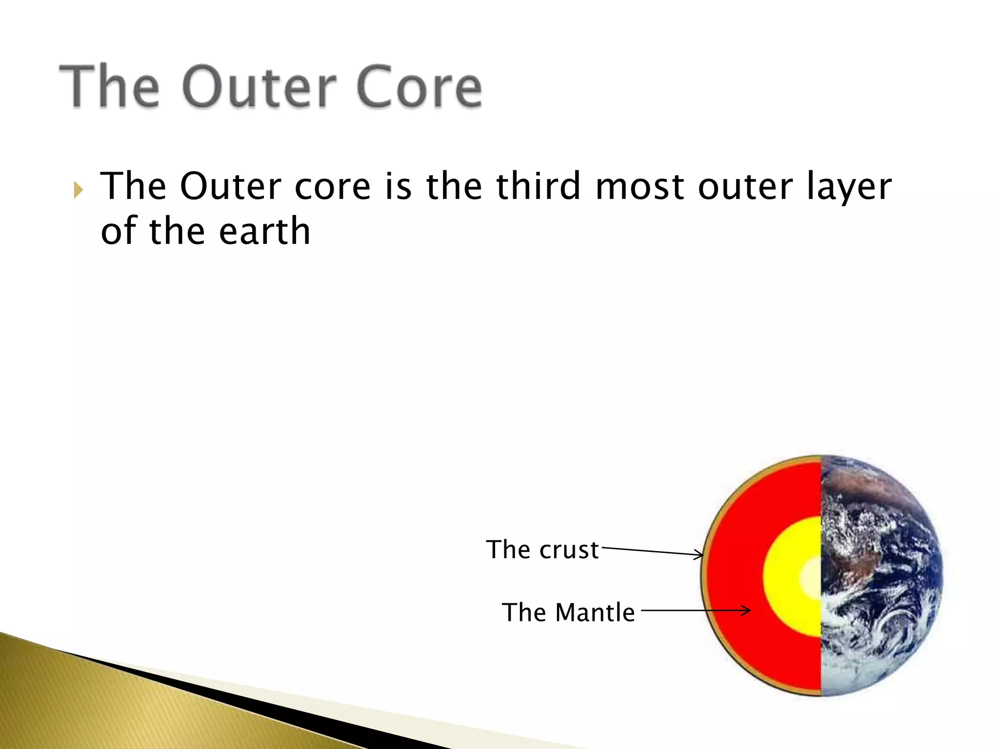 The layers of the earth | PPTX