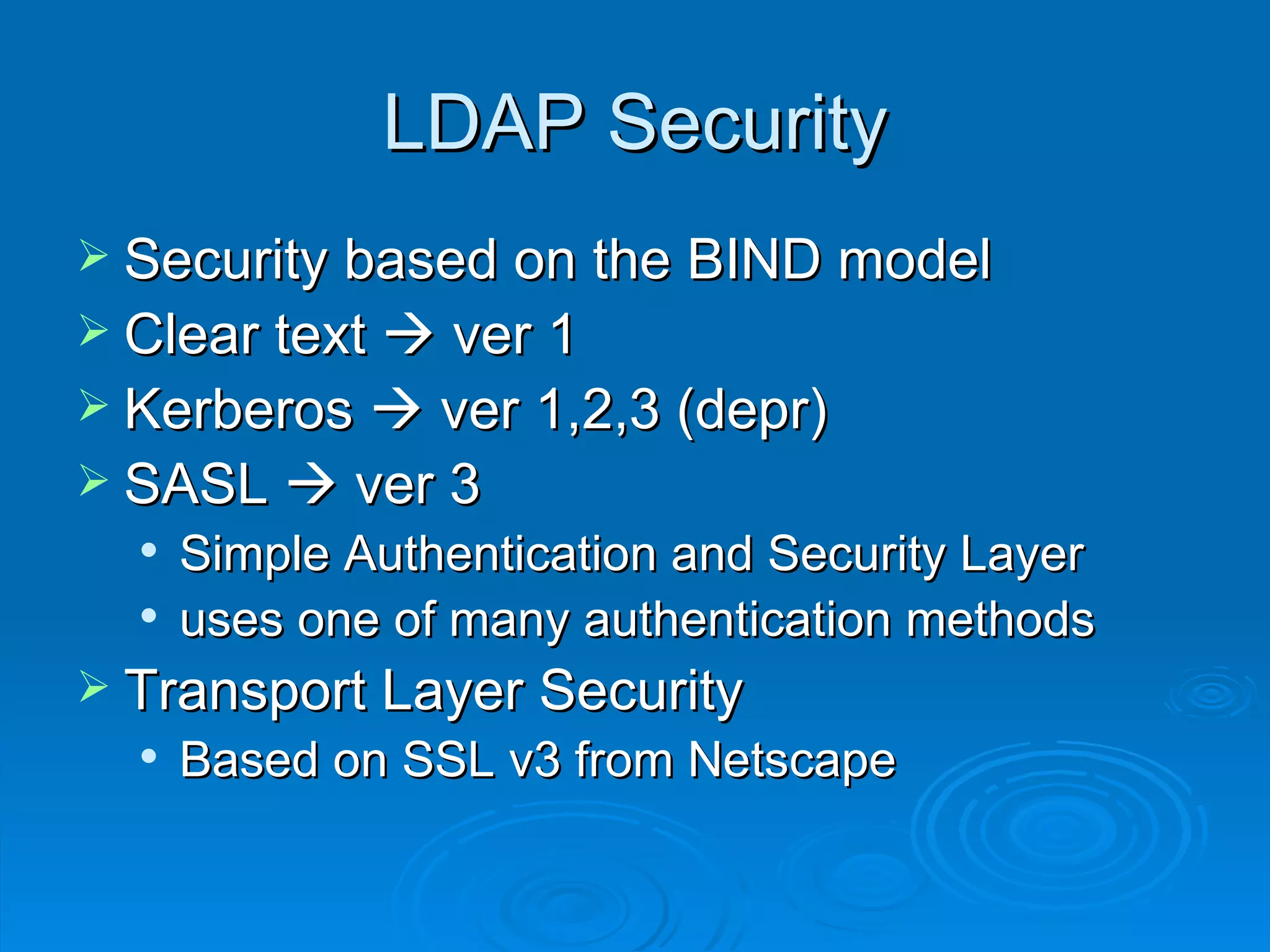 The Ldap Protocol | PPT