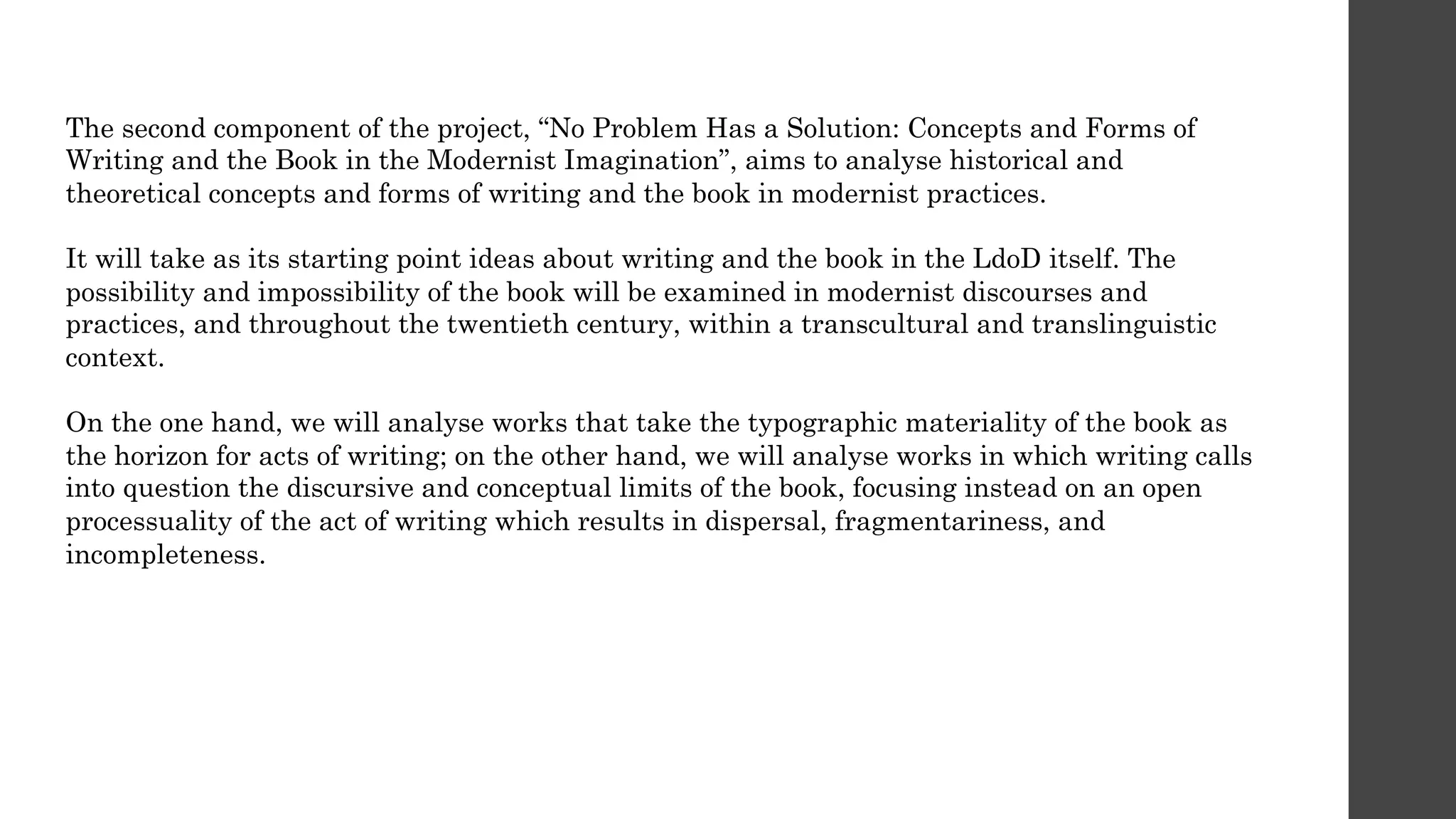 Silvestre- The LdoD project | PPT