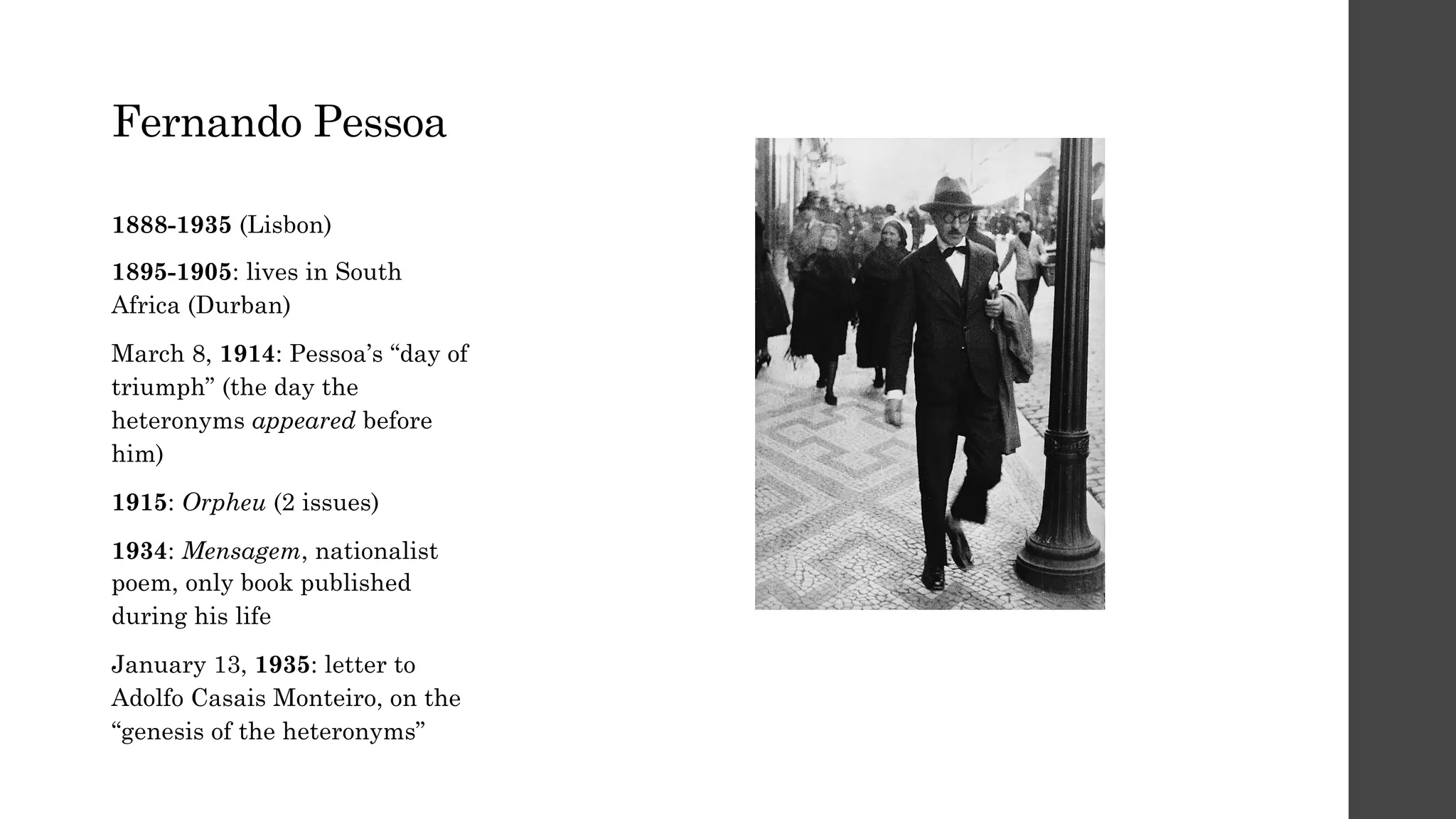 Silvestre- The LdoD project | PPT