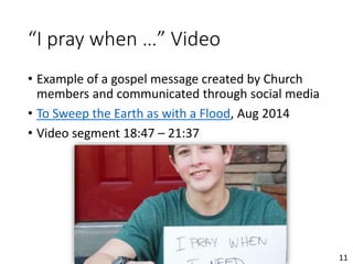 LDS Church Use of Technology | PPTX