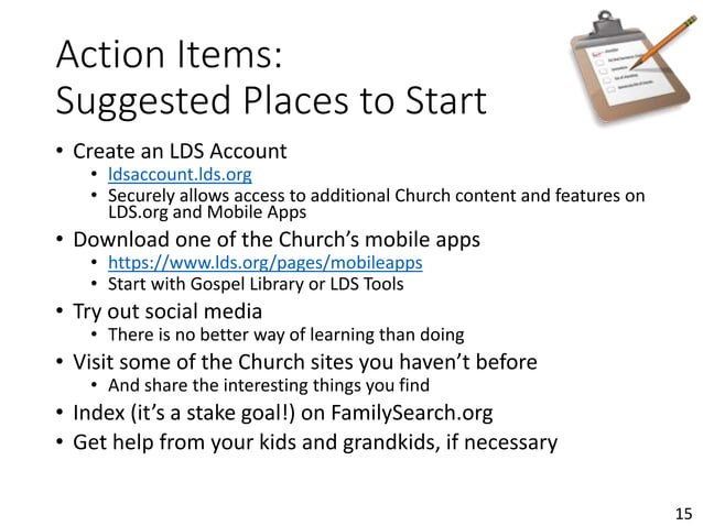 LDS Church Use of Technology | PPTX