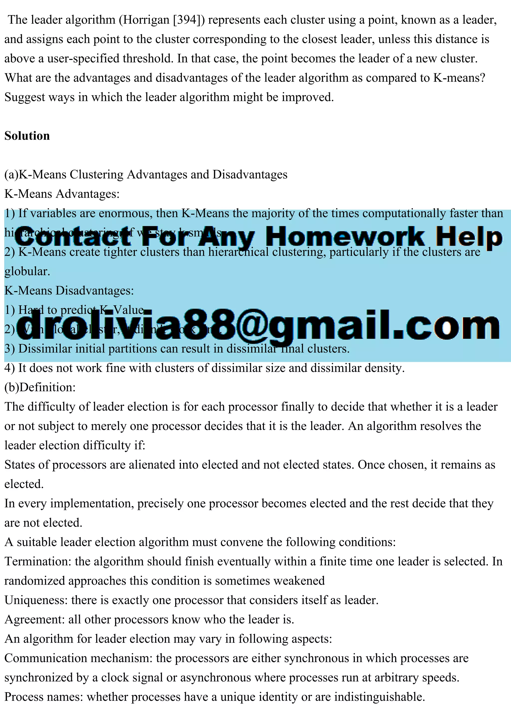 The leader algorithm (Horrigan [394]) represents each cluster using a.pdf