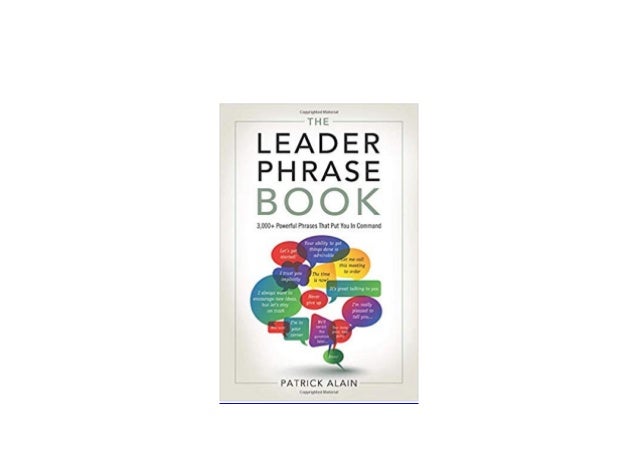 Leader Phrase Book Pdf Leader Phrase Book Pdf