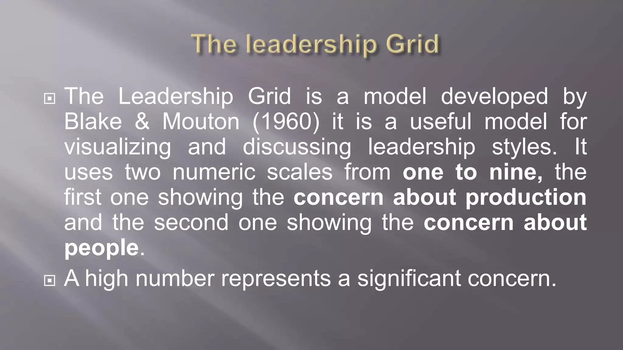The leadership behaviours | PPTX