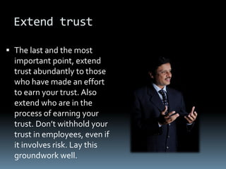 The leadership checklist | PPT