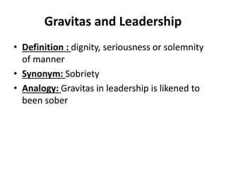 The LeadershipCompass: Leading for Impact | PPTX