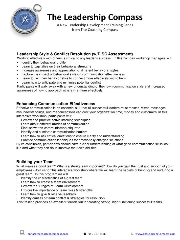 The Leadership Compass 2