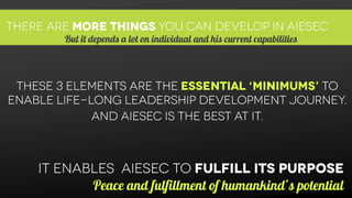 The Leadership Model of AIESEC | PDF
