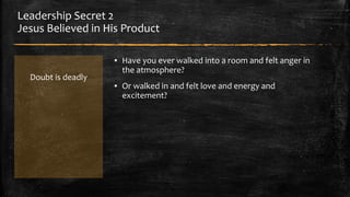 The Leadership Secrets of Jesus | PPTX