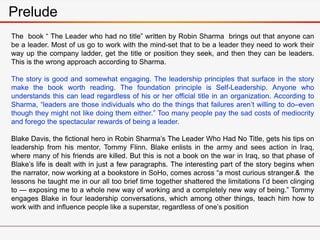 Summary- The Leader Who Had No Title | PDF
