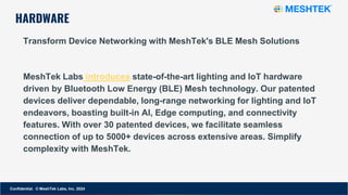 The Leading BLE Mesh Experts for Commercial IoT Connectivity.pptx