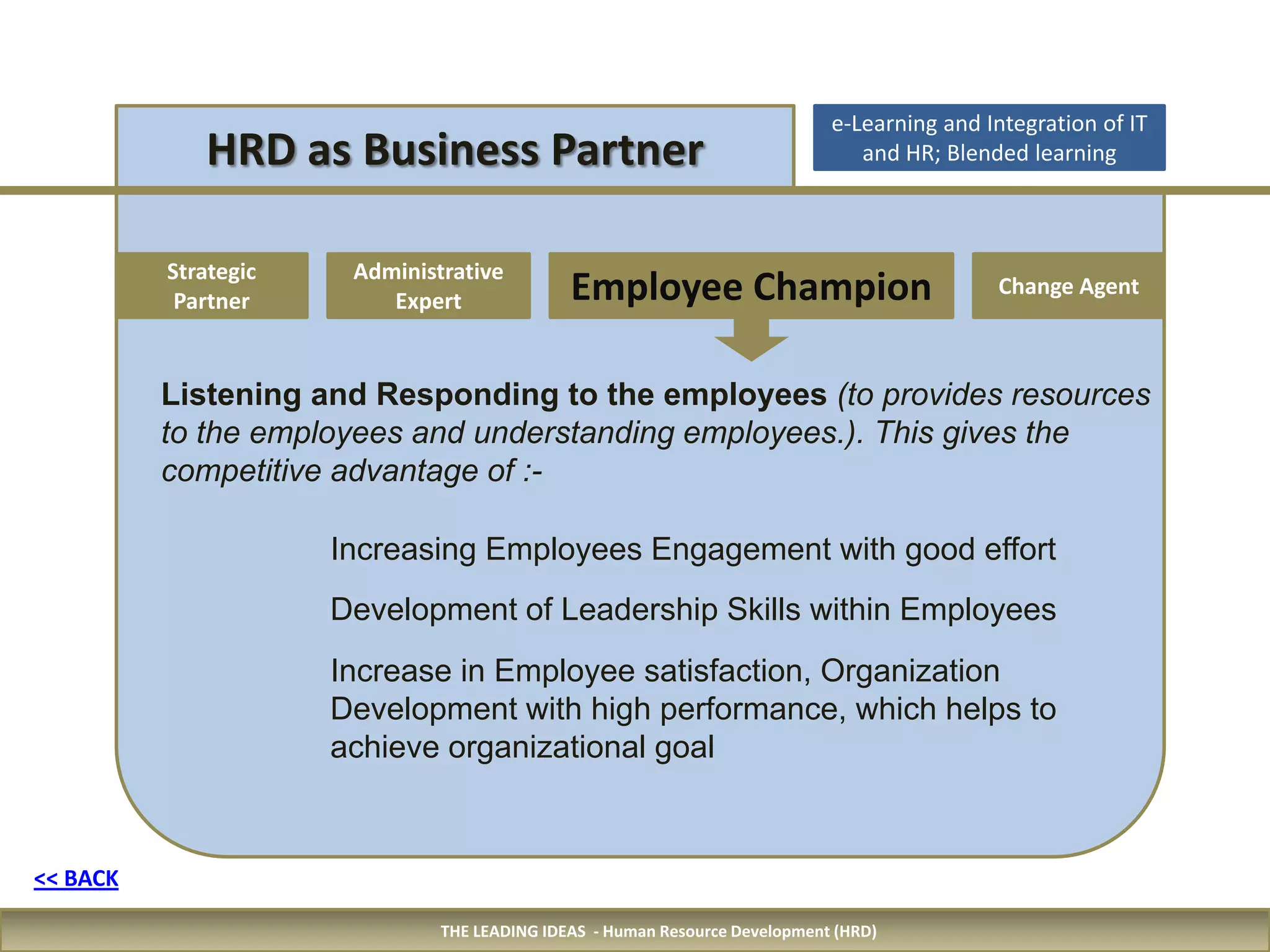 The leading ideas of HRD | PDF