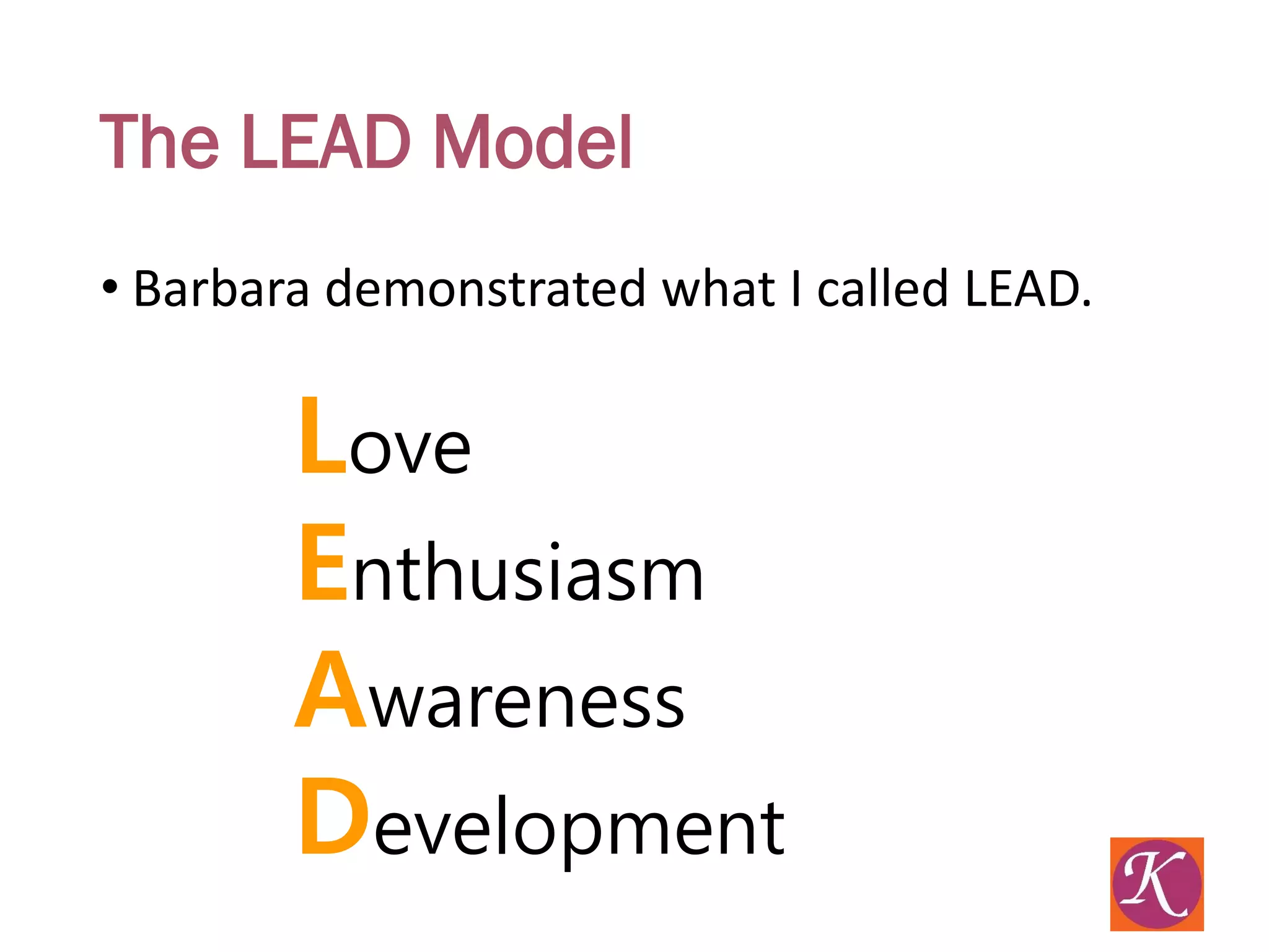 The LEAD Model | PDF