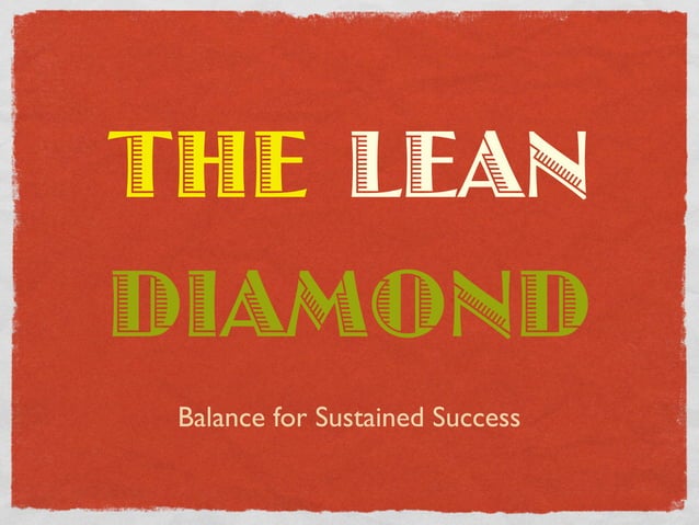 The Lean Diamond | PPT