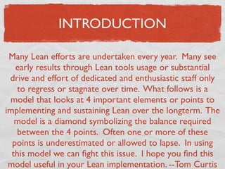 The Lean Diamond | PDF