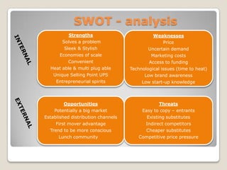 The lean explorers: SWOT, competition and segmentation. Session 5 | PPTX