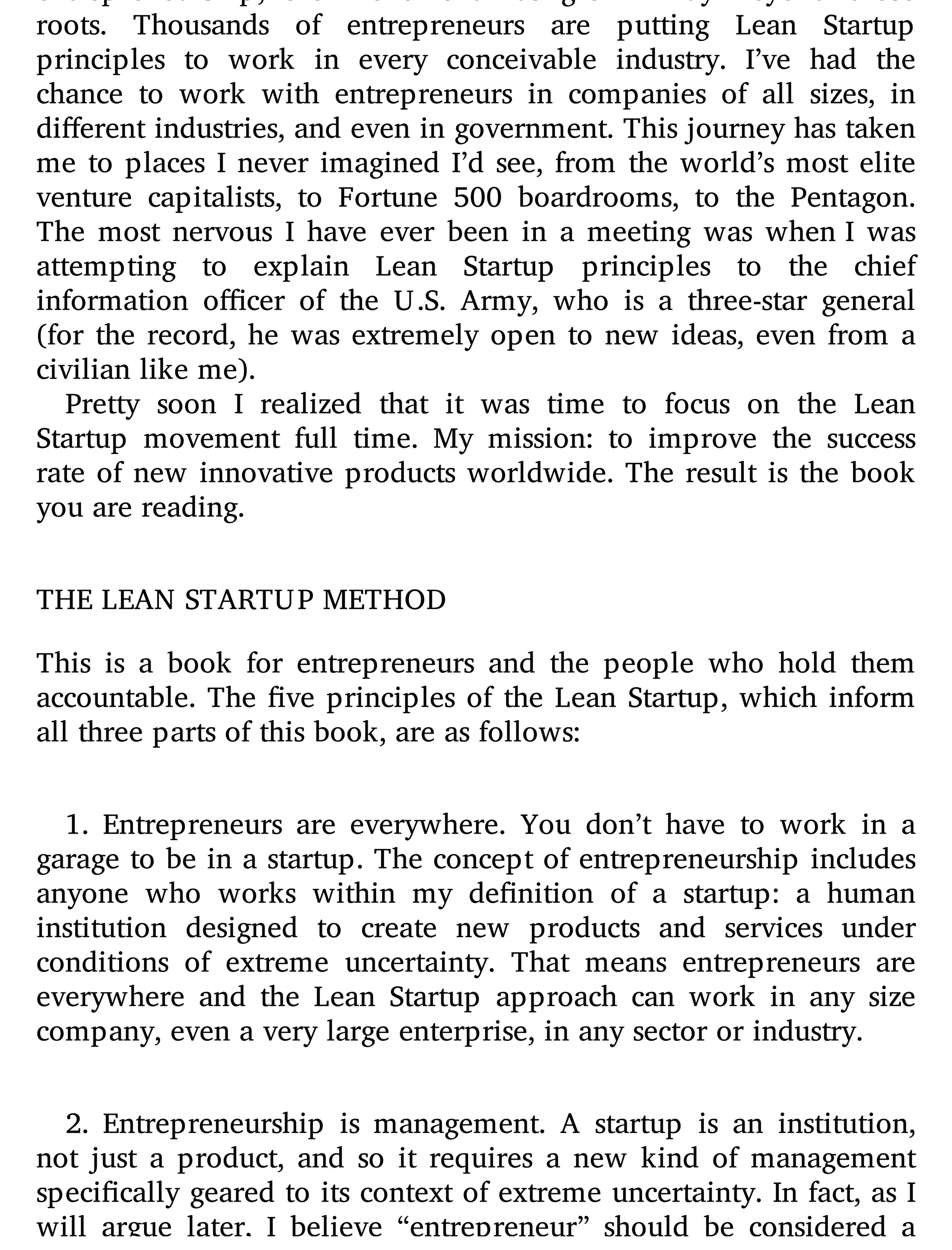 The lean startup | PDF