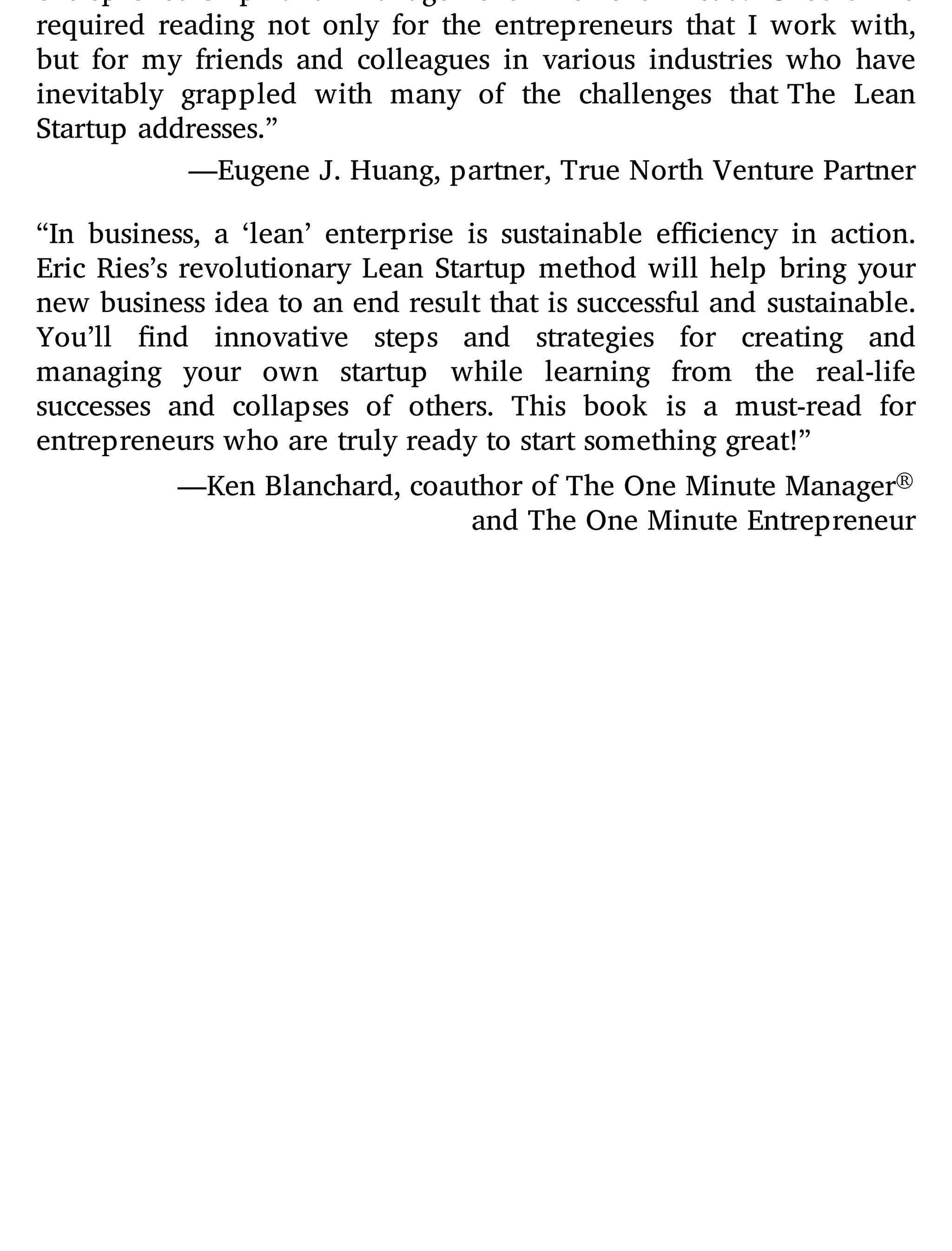 The lean startup | PDF