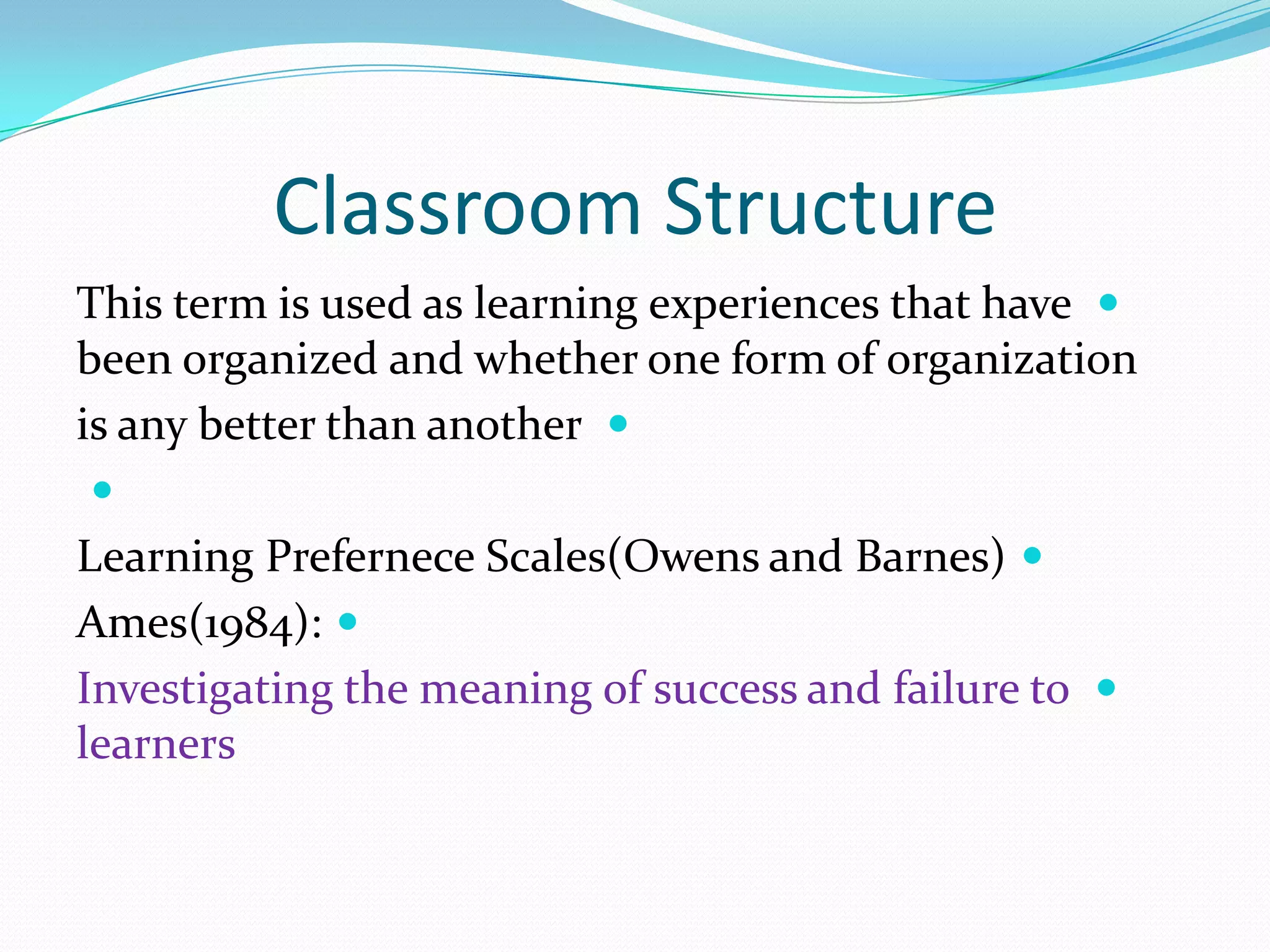 The learning context | PPTX