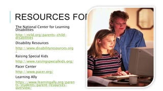 The learning disability confusion pp revised and edited- hw | PPT