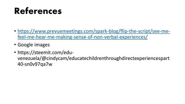 The learning experiences ladder | PPT