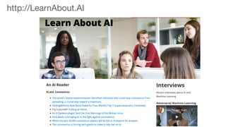 Meet the Learning Machine: How Artificial Intelligence is transforming ...