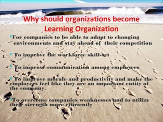 The learning organization presentation | PPT | Business | Business and ...