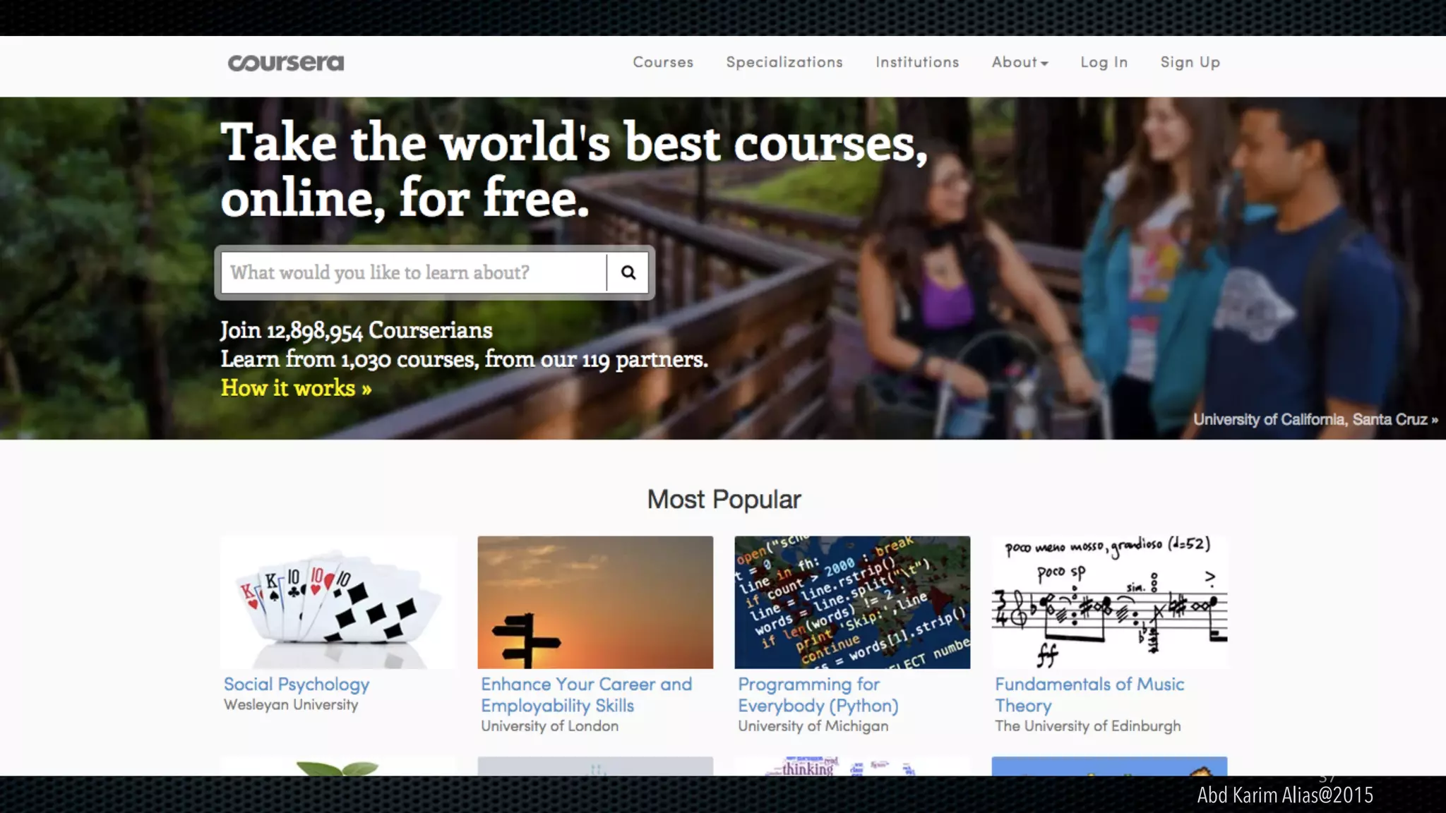 The Learning Perspective With MOOC | PPT
