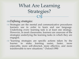 The learning process | PPTX
