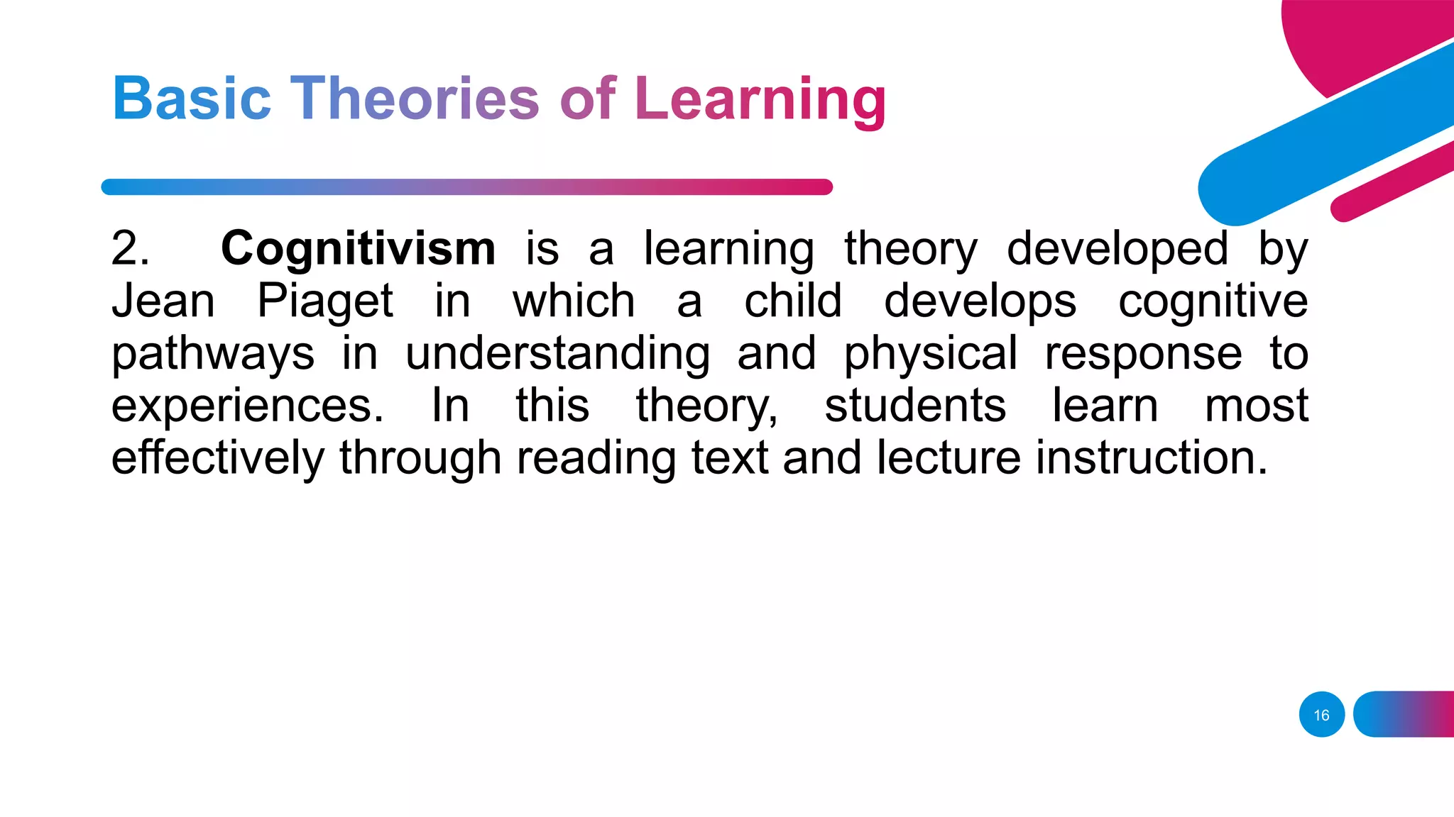 The learning process | PPTX