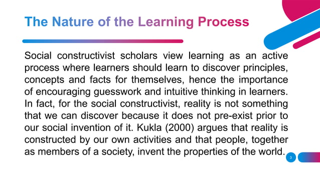 The learning process | PPT