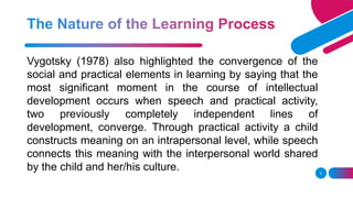 The learning process | PPTX