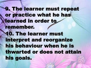 THE LEARNING SITUATIONS | PPTX