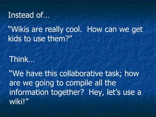 Learning With Wikis | PPT