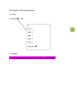 The least square method | PDF | Business | Business and Finance