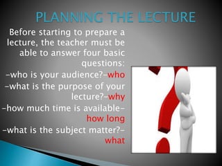 The lecture method | PPT